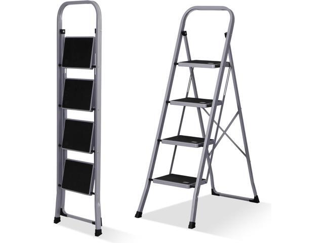 Click here for F2C 4 Step Ladder  Folding Step Stool with Wide An... prices