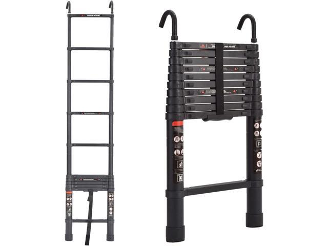 Click here for 10.5ft Step Ladder Aluminum Telescoping Ladder wit... prices