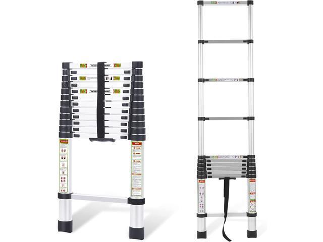 Click here for Telescopic Ladder  16.5FT RIKADE Aluminum Telescop... prices