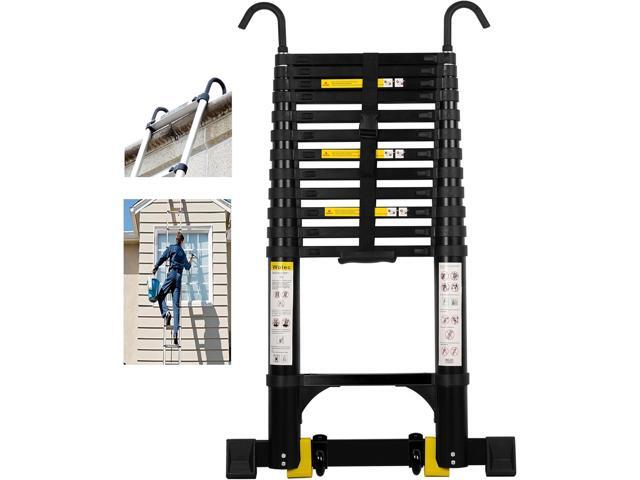 Click here for Telescoping Ladder 14.5FT Aluminum Portable Extens... prices