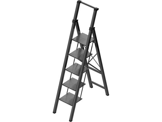 Click here for 5 Step Ladder Adult Portable Folding Step Stool  F... prices