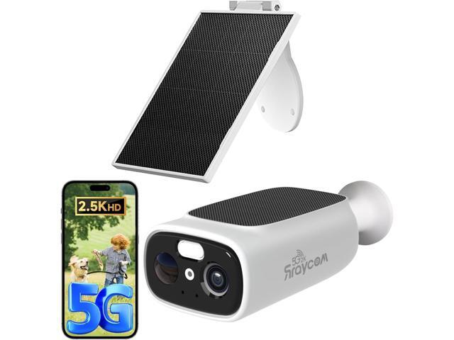 Click here for Rraycom 2.5K Solar Security Cameras Wireless Outdo... prices