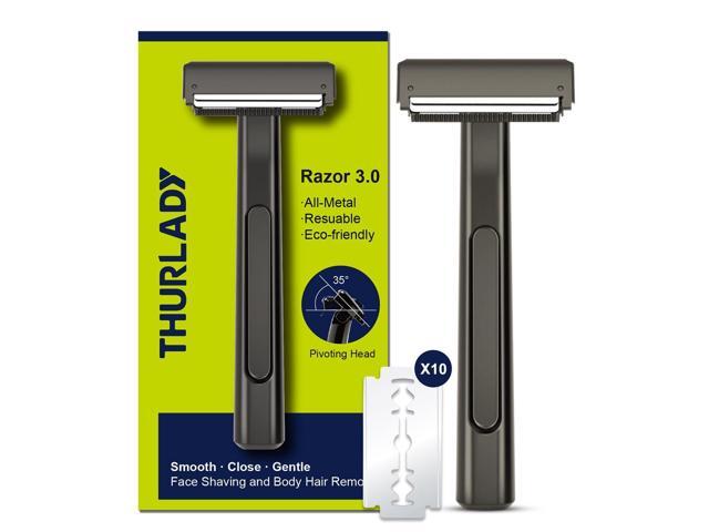 Click here for Dual-Blade Safety Razor with Pivoting Head  Reusab... prices
