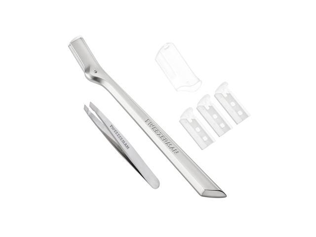 Click here for Tweezerman Eyebrow Razor and Mini Tweezer Set with... prices