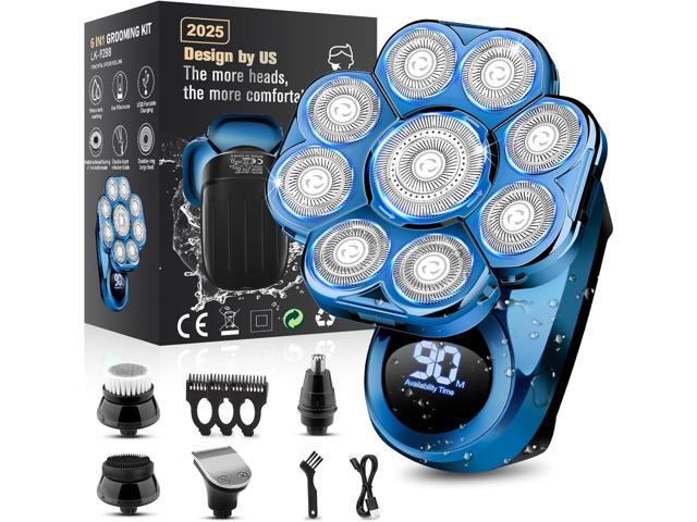 Click here for 9D Electric Head Shaver for Bald Men  Upgraded 5-i... prices