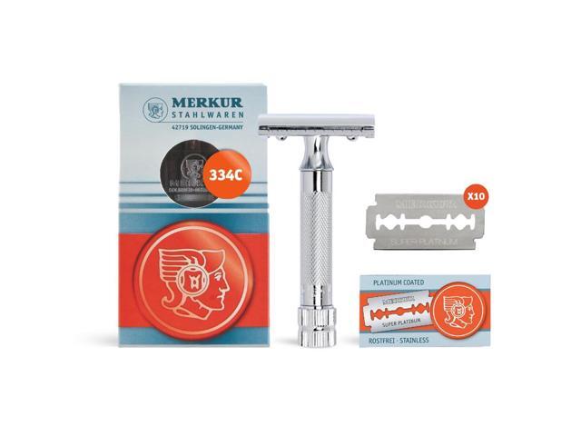 Click here for MERKUR MERKUR Short Handle Safety Razor with 10 bl... prices