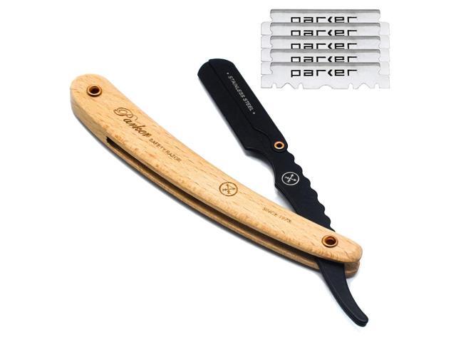 Click here for Parker SRP Pine Wood Handle Straight Edge Barber R... prices