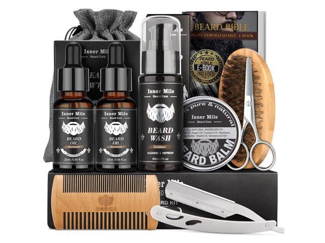Click here for Isner Mile Beard Grooming Kit for Men Care: with B... prices