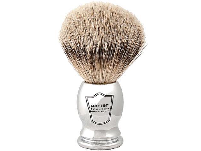 Click here for Parker 100 SILVERTIP Badger Shaving Brush Chrome H... prices