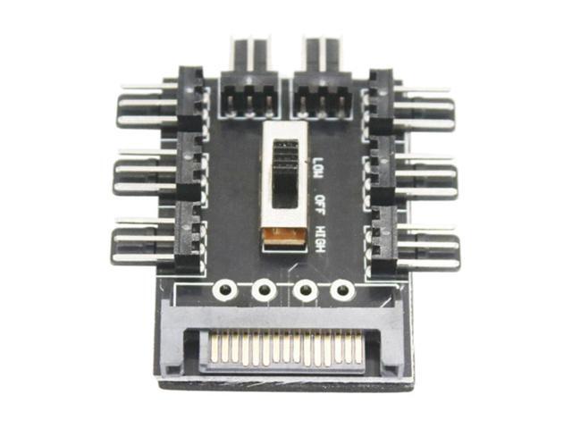 Click here for Splitter Cooler Cooling Fan Hub Practical Multi-fu... prices