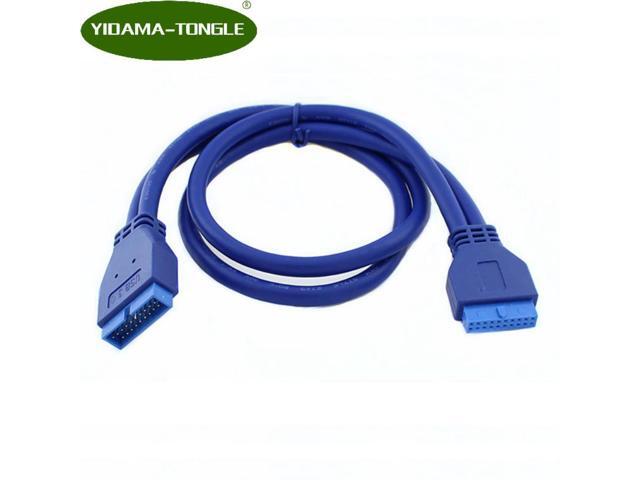 Click here for 0.5M 2 USB 3.0 Motherboard 20 Pin Male Plug to 20p... prices