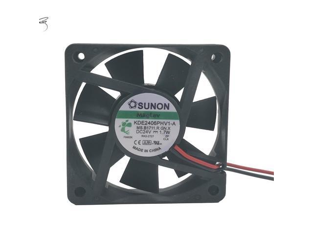 Click here for tajun 6cm 24V 1.7w KDE2406PHV1-a 3-wire silent fan... prices