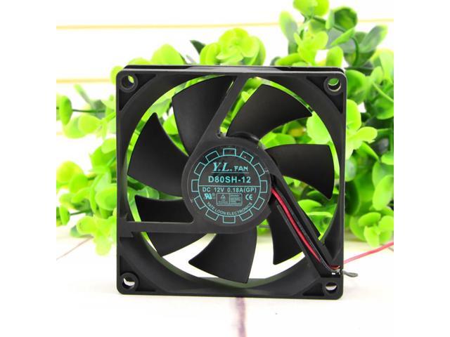 Click here for D80SH-12 8025 80X80X25MM 0.18A 8CM 12V silent cabi... prices