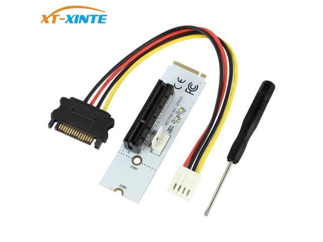 Click here for M.2 to PCI-E 4X Riser Card M2 Key M to PCIe X4 Ada... prices