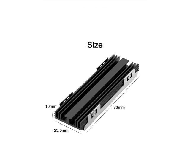 Click here for 10mm M.2 SSD Heatsink Heat Radiator Cooling Silico... prices