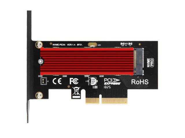 Click here for JEYI SK4 Pro M.2 SSD TO PCIE X4 Adapter M Key Inte... prices