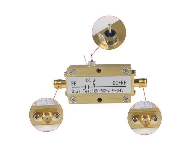 Click here for 10MHz-6GHz Bias Tee RF Broadband Radio Frequency D... prices