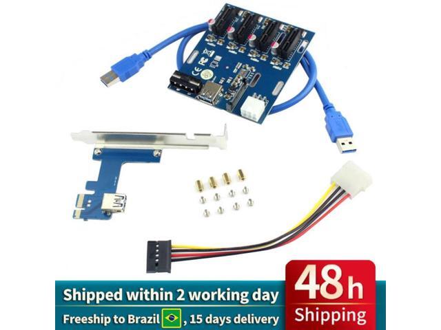 Click here for XT-XINTE PCIe to PCI Express 1to 4 Slot Riser Card... prices