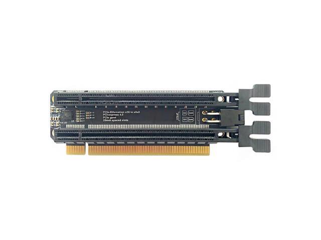 Click here for PCI-E 4.0 x16 1 to 2 Expansion Card Gen4 Split Car... prices