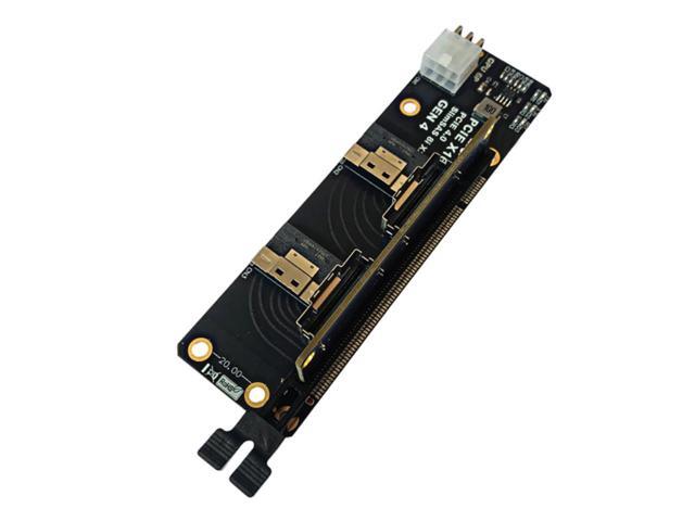 Click here for 2Port SlimSAS 8i x2 to PCIe4.0 x16 Slot Adapter Ca... prices