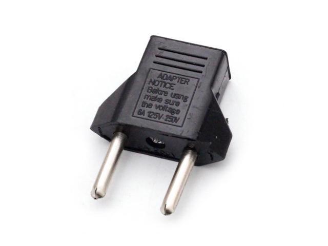Click here for US to EU Adapter Compact Safe ABS Black Power Plug... prices