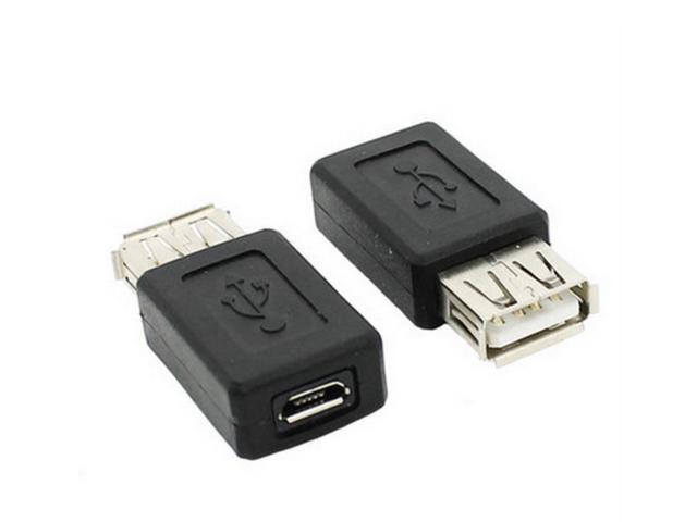 Click here for Black USB 2.0 Type A Female to Micro USB B Female... prices