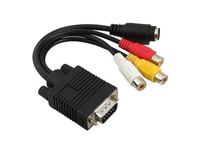 Click here for VGA to S-Video 3 RCA Composite AV TV Out Adapter C... prices
