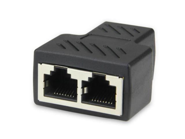 Click here for 2019 RJ45 Splitter Adapter 1 to 2 Dual Female Port... prices