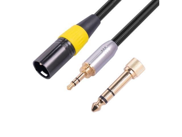 Click here for 3.5mm +6.35mm (1/8 Inch 1/4 Inch) Cable to Male XL... prices