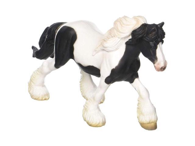 Click here for CollectA Black And White Gypsy Mare Piebald Horse... prices