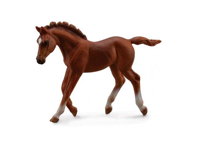 Click here for CollectA ThoroughBred Foal Walking Chestnut Animal... prices