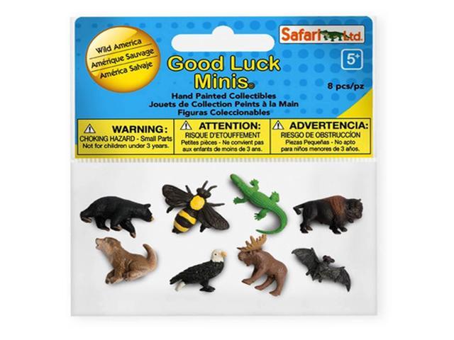 Click here for Wild America Fun Pack Mini Good Luck Figures Safar... prices