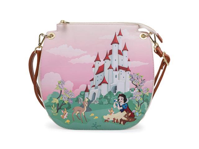 Click here for Loungefly Disney Snow White Castle Scene Crossbody... prices