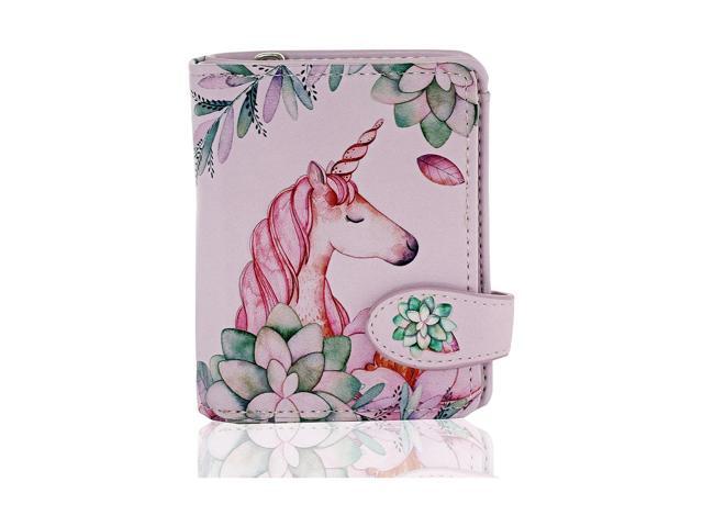 Click here for Shagwear Unicorn Small Pink Zipper Wallet prices