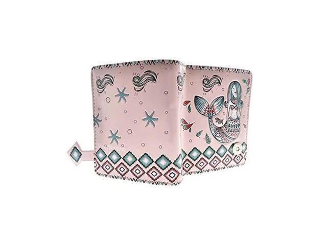 Click here for Shagwear Mermaid Garden Small Pink Zipper Wallet prices