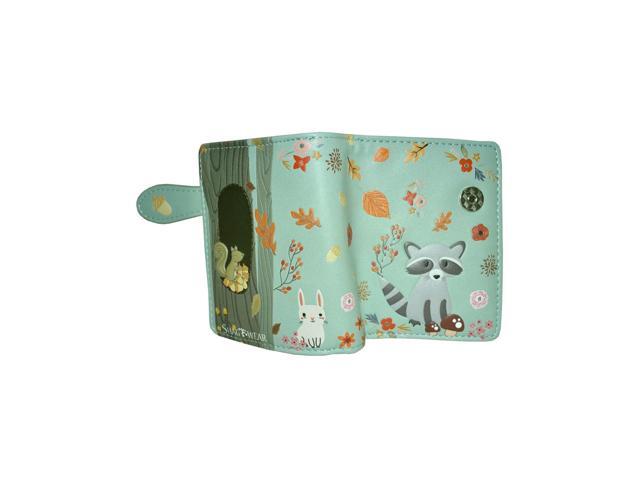 Click here for Shagwear Teal Raccoon And Friends Small Wallet prices
