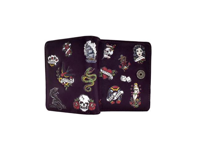 Click here for Shagwear Dark Purple Pin Up Small Wallet prices