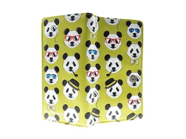 Click here for Shagwear Panda Repeat Large Lime Zipper Wallet prices