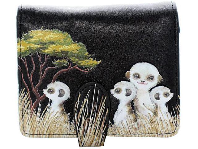Click here for Shagwear Meerkats Large Black Zipper Wallet prices