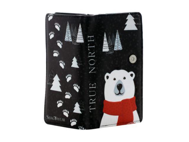 Click here for Shagwear True North Polar Bear Large Black Zipper... prices