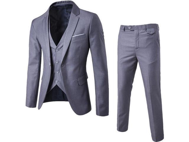 Click here for Mens Suits Sets(3 pieces)slim fit one button prices