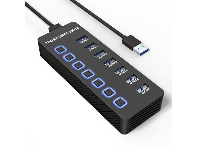 Click here for KEHIPI USB Hub 3.0 7 Port  USB Data Hub Splitter w... prices