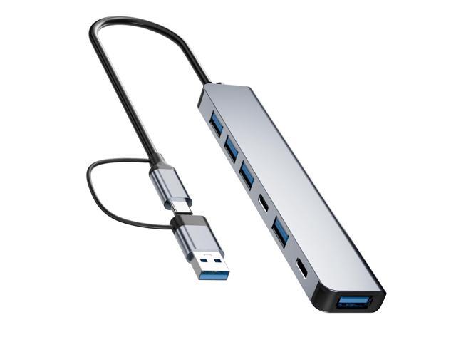 Click here for KEHIPI Aluminum 7 in 1 USB C/USB Hub  2* USB C and... prices
