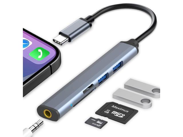 Click here for KEHIPI USB C Hub SD Card Reader  5 in 1 Aluminum U... prices