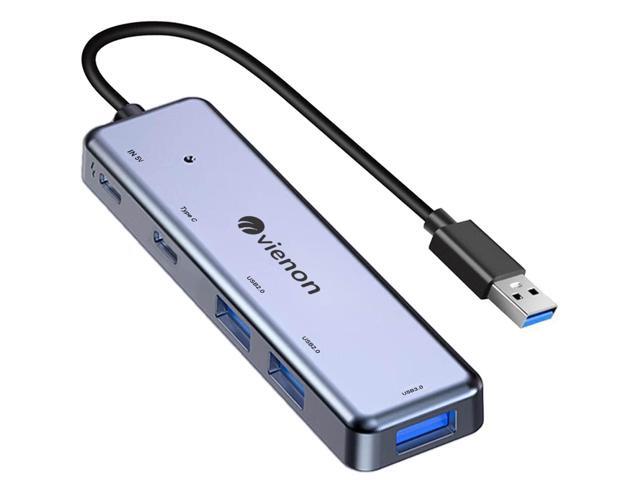 Click here for KEHIPI USB 3.0 Hub 5 in 1  USB Splitter with USB-C... prices