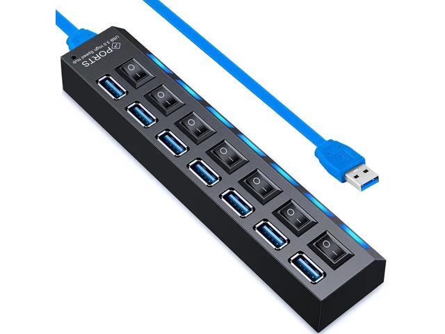 Click here for KEHIPI USB Hub 3.0  7-Port USB Extender Splitter w... prices