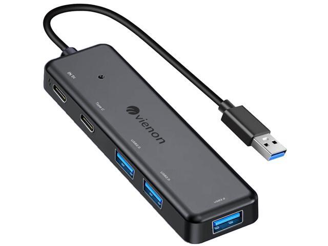 Click here for KEHIPI USB 3.0 Hub 5 in 1  USB Extender with USB C... prices