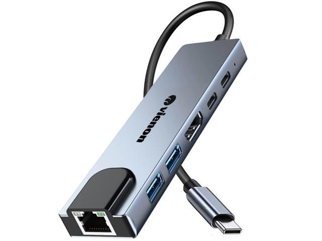 Click here for KEHIPI USB C Hub Ethernet HDMI Adapter  6 in 1 Lap... prices