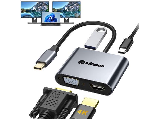 Click here for KEHIPI USB C to HDMI VGA Adapter for Dual Monitor... prices