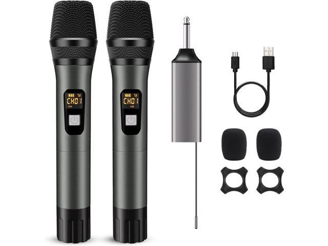Click here for KEHIPI Wireless Microphone  Handheld UHF Dual Meta... prices